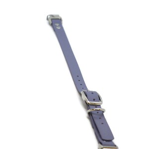 3/4" Biothane Tongue Buckle With Quick Release Buckle Collar With Brass ...