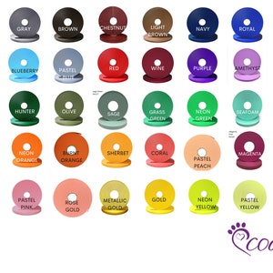 Biothane Tab or Bringsel Pick Your Color 1/2 Wide Heavy Weight, 8 Long ...