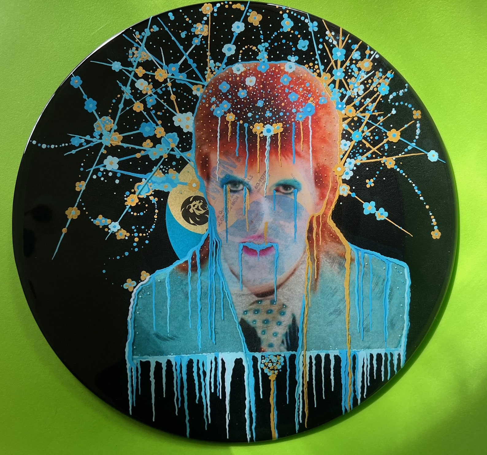 David Bowie, David Bowie Art, Bowie Art, Bowie, Vinyl, Wall Decor ...