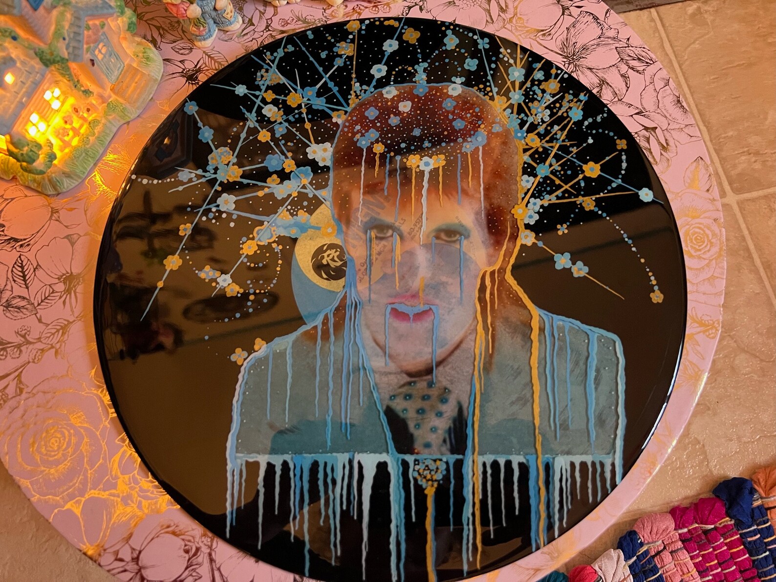 David Bowie, David Bowie Art, Bowie Art, Bowie, Vinyl, Wall Decor ...