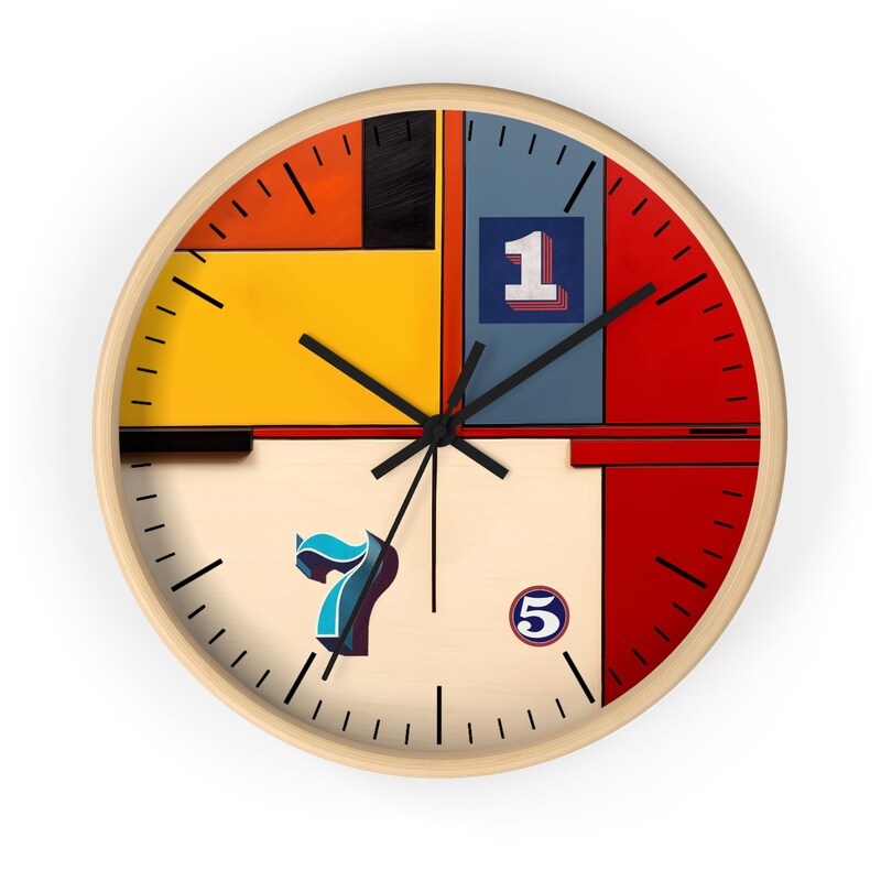 Retro Wall Clock - Etsy