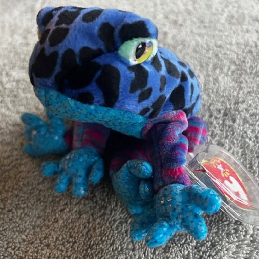 Dart the Frog Beanie Baby Born in 2001, Rare Beanie Baby, Unique ...