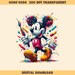3 Png Mickey Mouse Splash and Watercolor Digital Design Png File ...