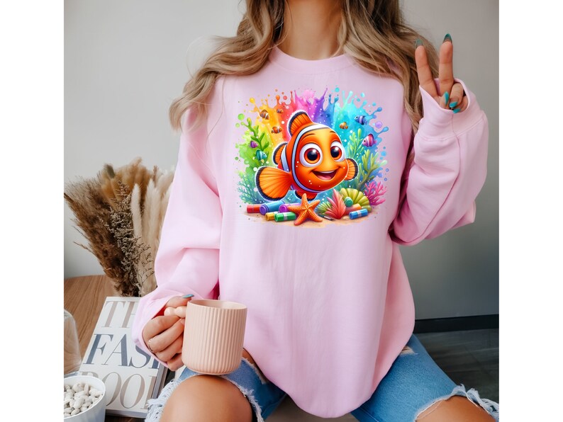 3 Png Finding Nemo, Finding Nemo Splash and Watercolor Digital Design ...