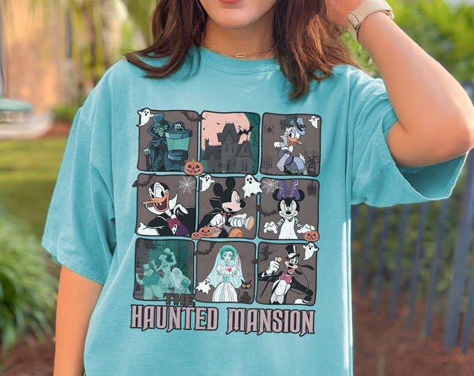 The Haunted Mansion Shirt, Bed and Breakfast T-shirt, Halloween Shirts ...