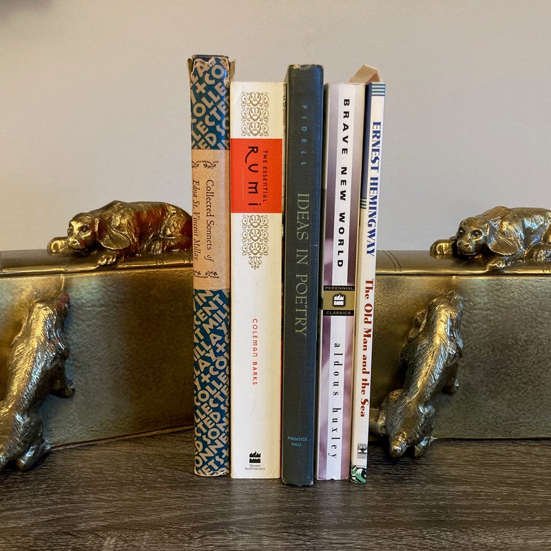 Dog Bookends - Etsy