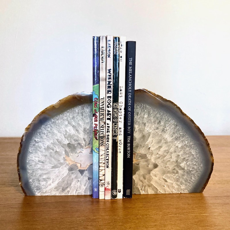 Geode Bookends - Etsy