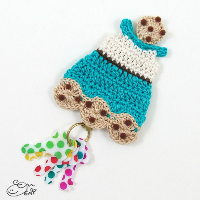 PDF Crochet Pattern Cookie Dress Key Cozy - CP-16-3347 - Etsy
