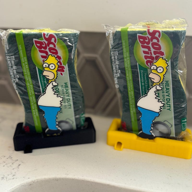 Homer Simpson Sponge Holder - Etsy