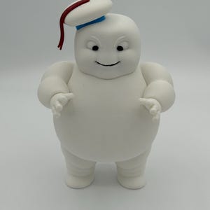 3 Adorable Ghostbusters Mini Stay Puft Marshmallow Man Figurines (3 ...
