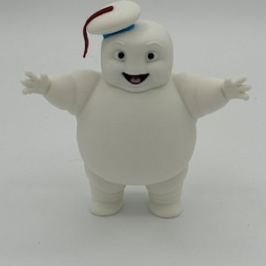 12 Adorable Ghostbusters Mini Stay Puft Marshmallow Men Figurines ...
