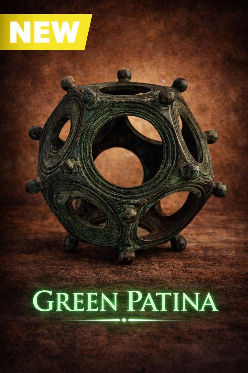 Ancient Roman Dodecahedron Replica, Mysterious Artifact, Gallo Roman ...