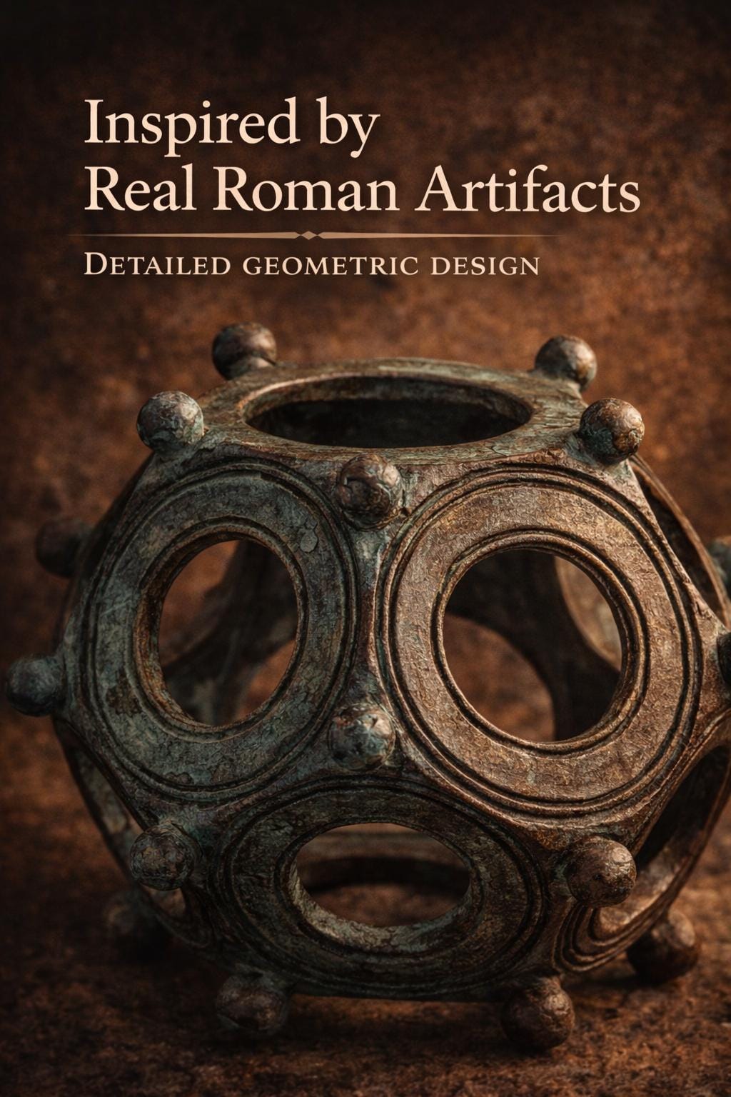 Ancient Roman Dodecahedron Replica, Mysterious Artifact, Gallo Roman ...