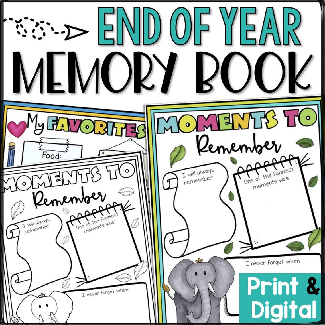 End of the Year Activities High School Middle School Print Digital ...