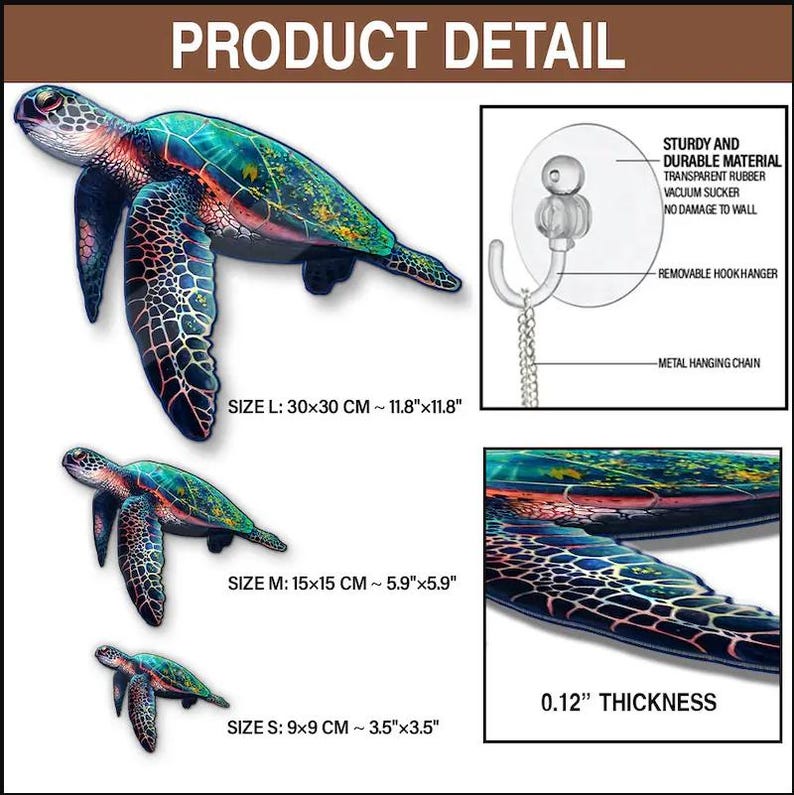 Gecko Acrylic Widow Hangings, Gecko Wall Hanging Art, Nature Animal ...