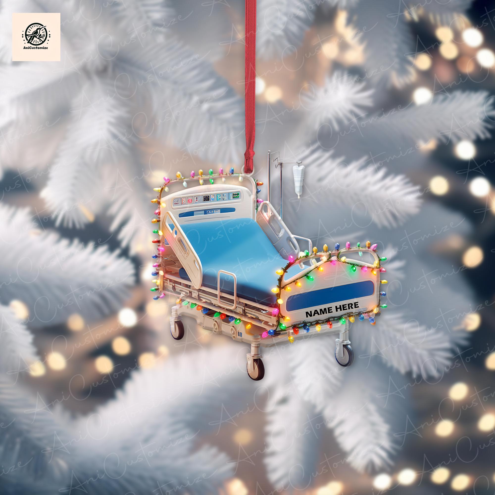 Personalized Corporation Stretcher Patient Ornament, Surgery Medicine ...