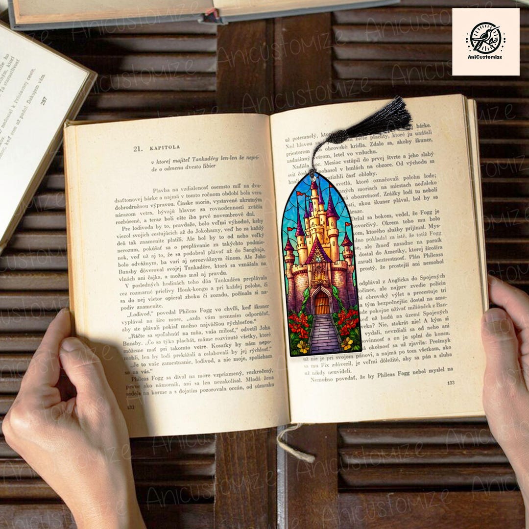 Fantasy Castle Bookmark Gift, Fantasy Book Reader Gift, Bookish Gift ...