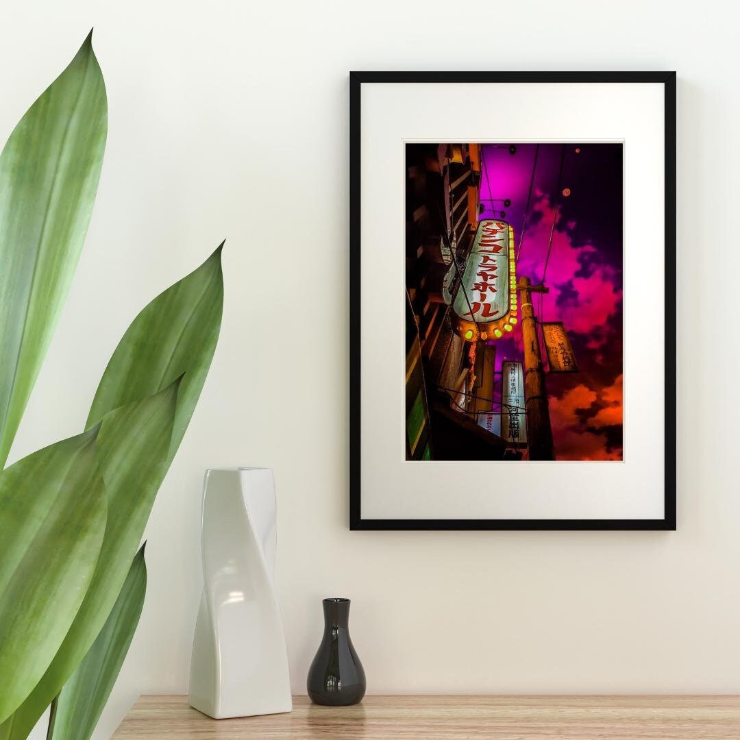 Inside the Ramen Museum ~ Sign Art, Faux Sky, Tokyo, Tourist Attraction ...