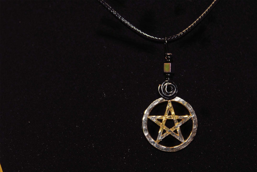 Pentagram Pendant for Protection and Belief Expression. - Etsy