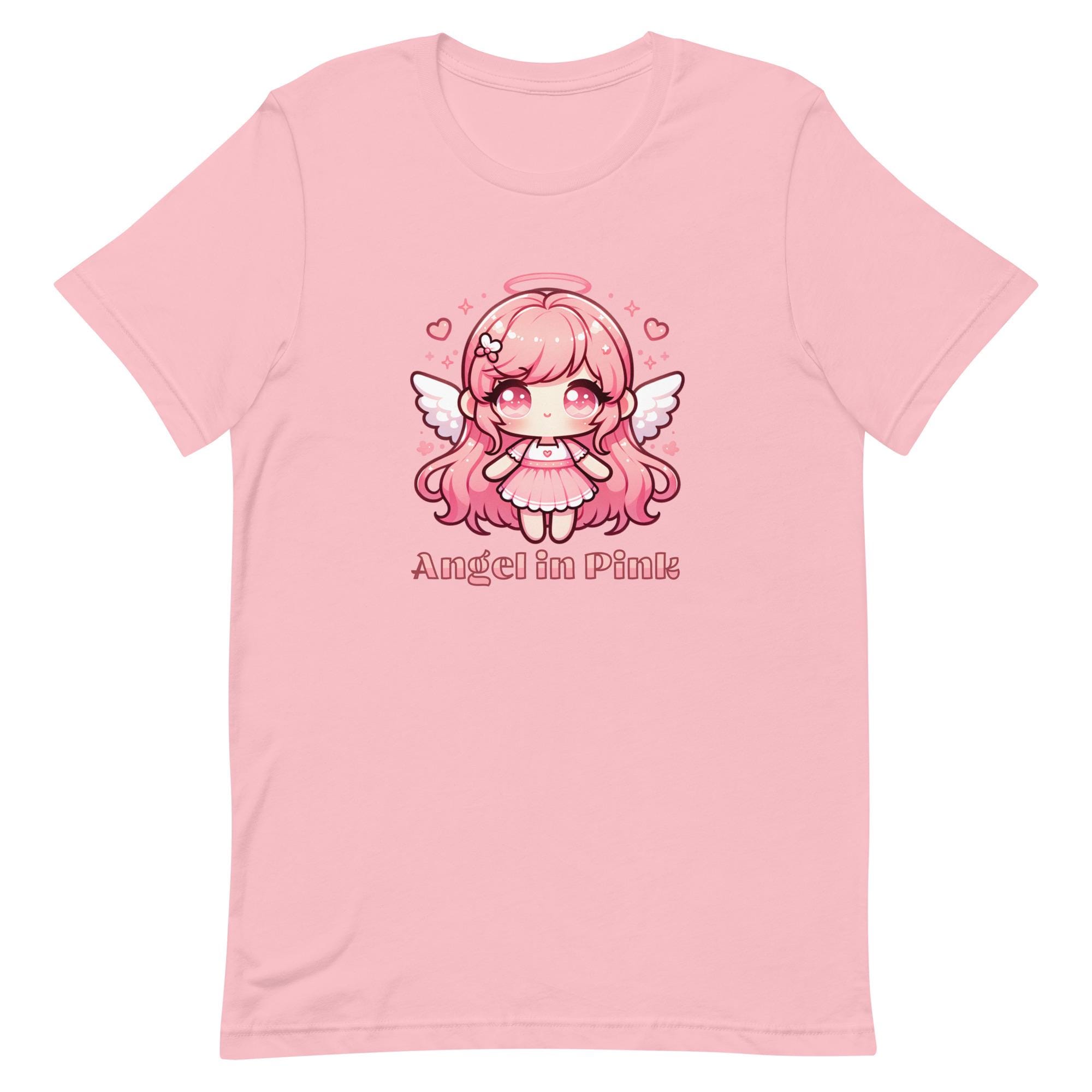 Angel in Pink T-shirt - Etsy