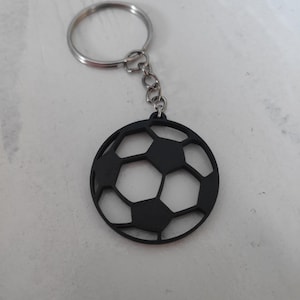 3D Printed Soccer Ball Keychain: Eco-friendly Gift for Fans - Etsy