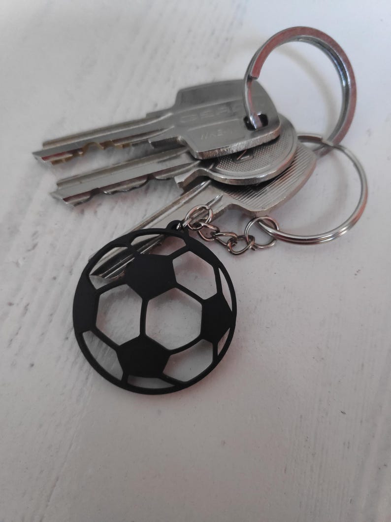 3D Printed Soccer Ball Keychain: Eco-friendly Gift for Fans - Etsy