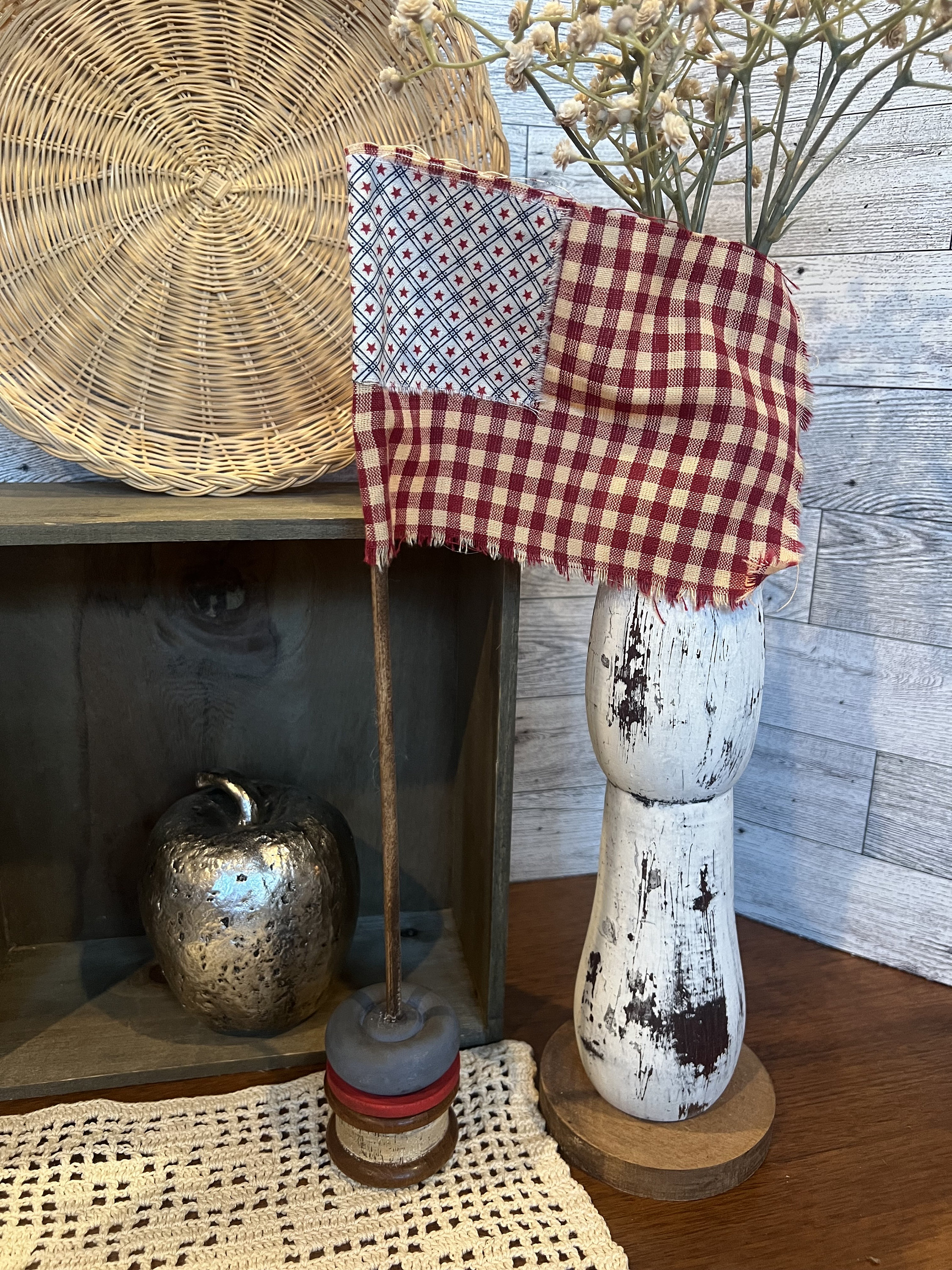 Primitive Looking Flag - Etsy