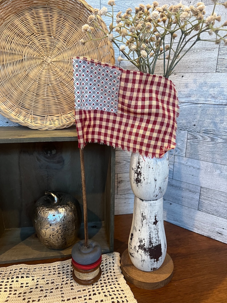 Primitive Looking Flag - Etsy