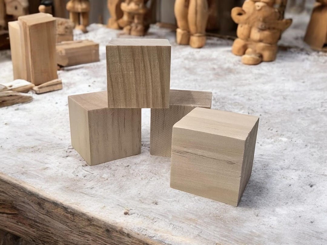 Premium Basswood Block for Wood Carving, Basswood Carving Blocks DIY ...