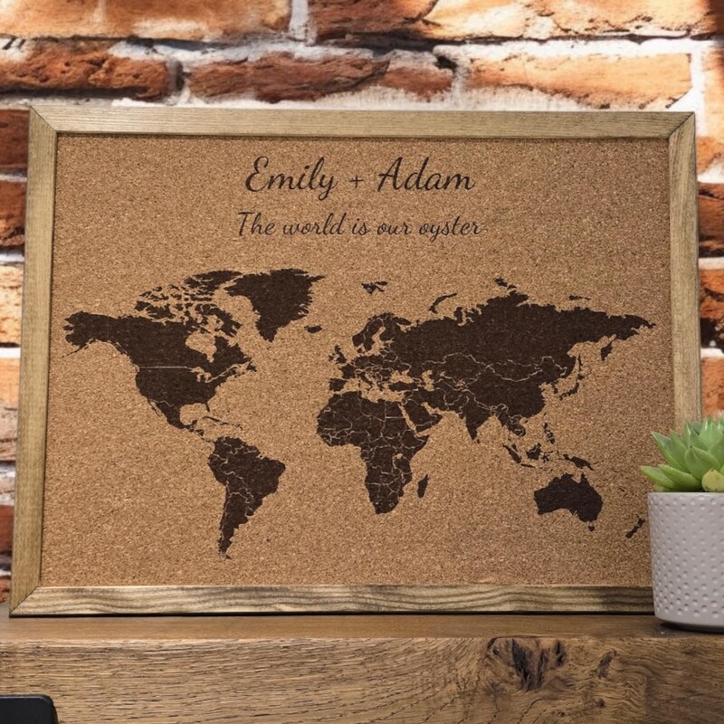 Cork World Map - Etsy