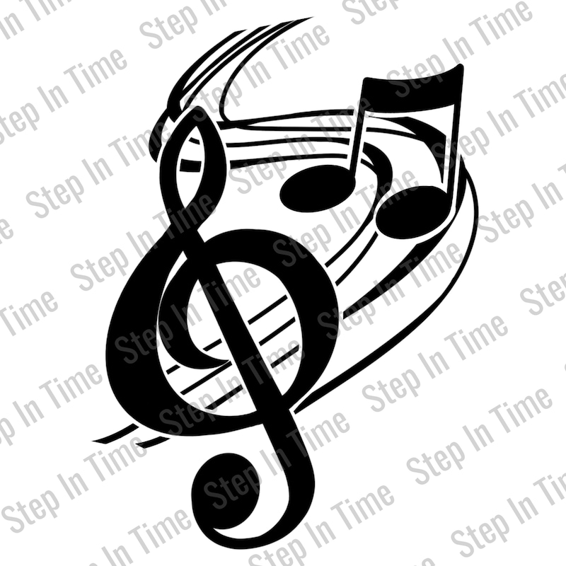 Music Notes Svg - Etsy