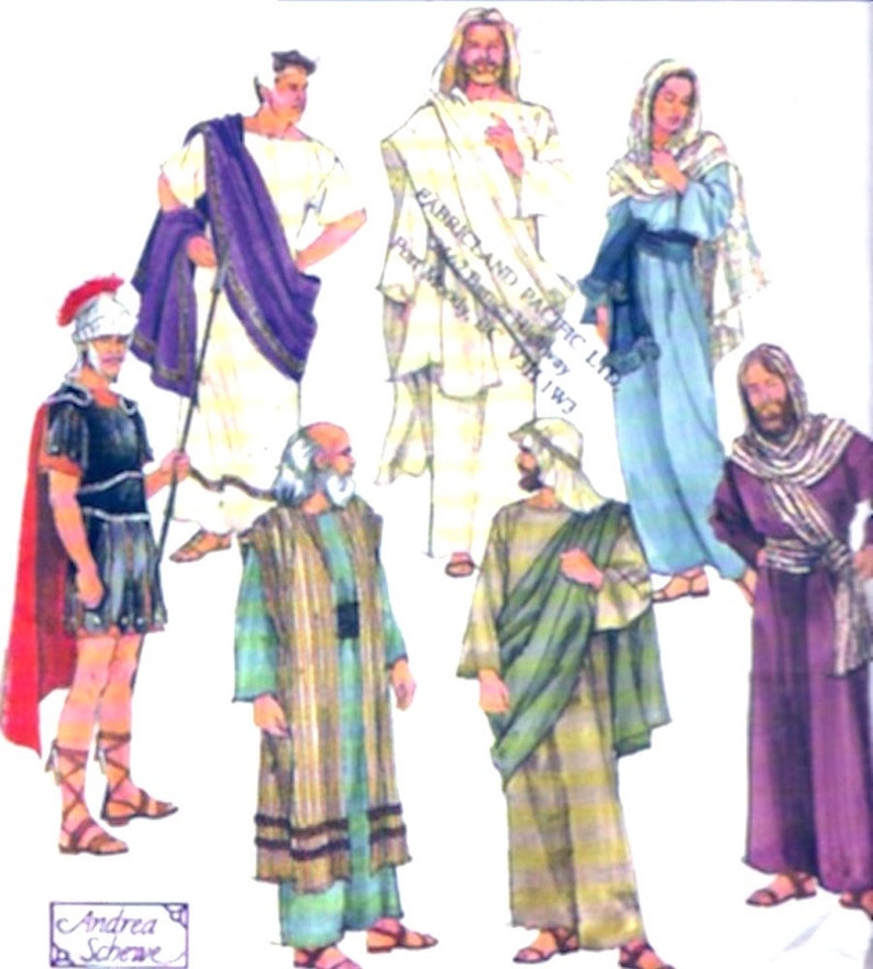 Simplicity 8108 Sewing Pattern Greek Roman Toga Tunic Caftan - Etsy