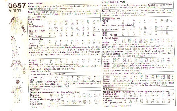 Simplicity 8735 Renaissance Wedding Dress Brides Gown - Etsy