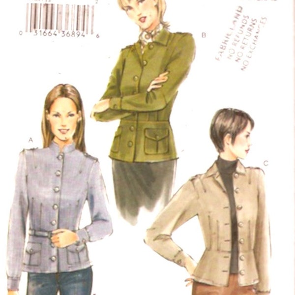 Military Jacket Pattern - Etsy
