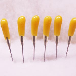 Felting Needles 40t YELLOW ALL-PURPOSE Single Point 6 Pack - Felt Alive ...