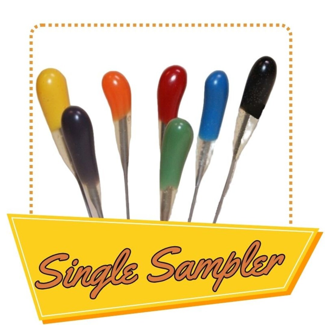 Felting Needles - Sample All Sizes / Gauges of Felt Alive Color-coded ...