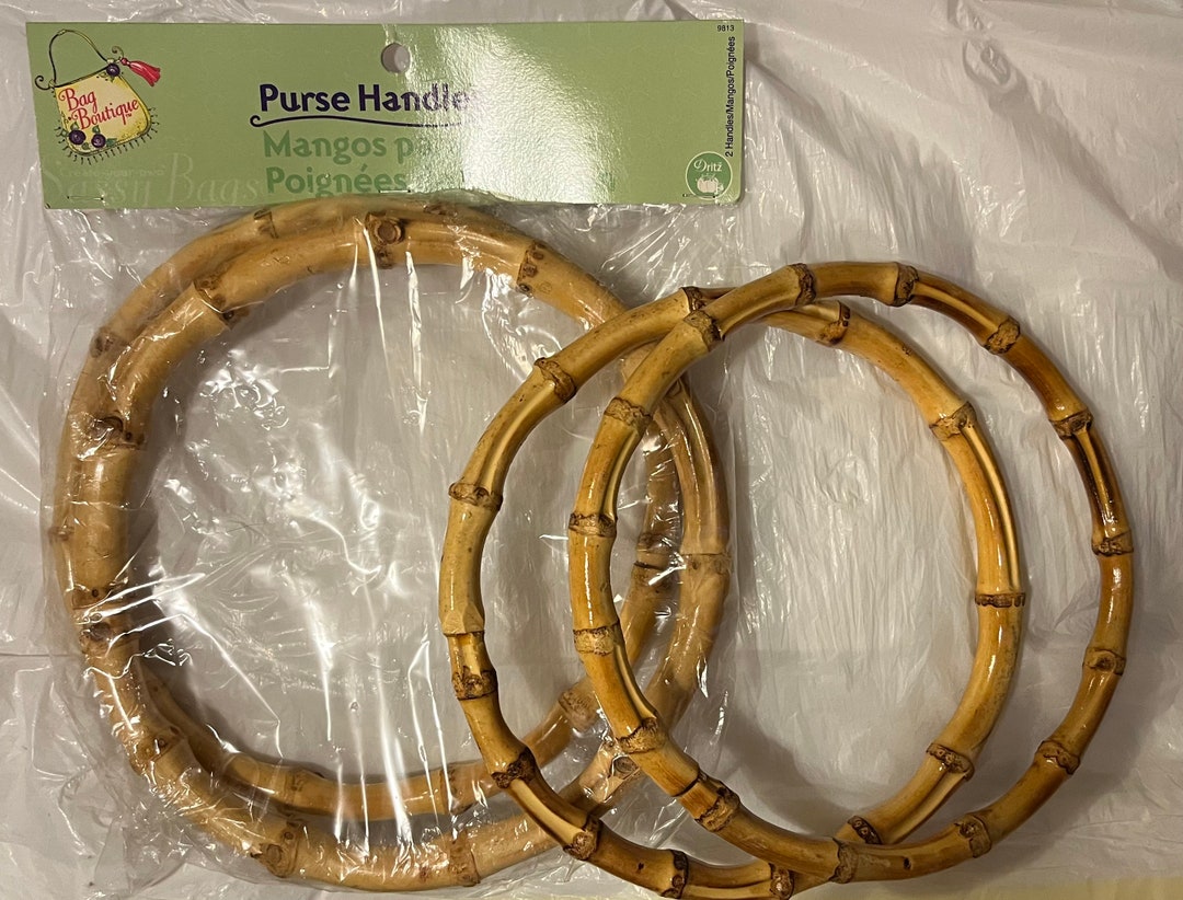 Prym Dritz Bamboo Purse Handles 6 Vintage 2 Sets or 4 Handles - Etsy