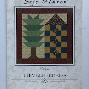 Safe Haven Thimbleberries Blocks Pattern by Classic Country Lynette ...
