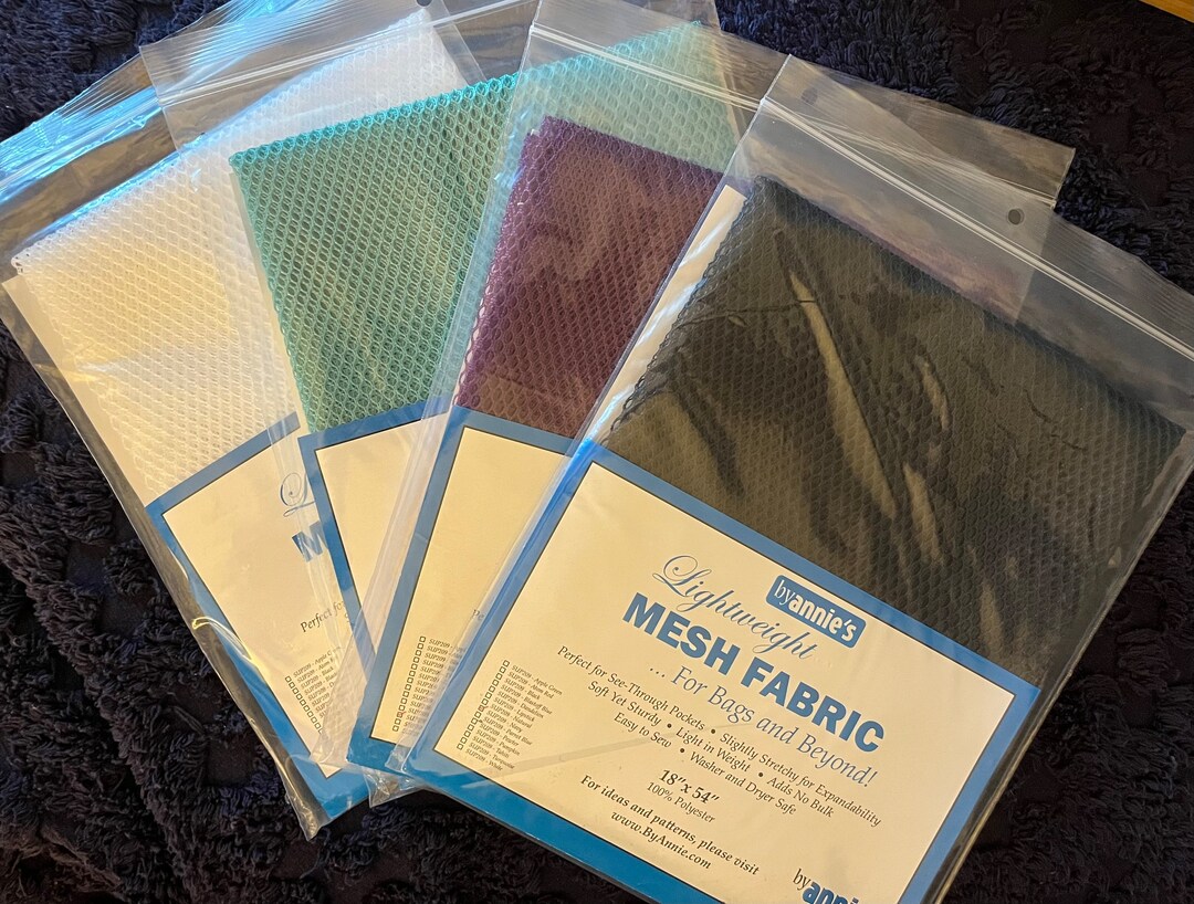 Byannies Lightweight Mesh Fabric for Bags and Beyond 18 X - Etsy