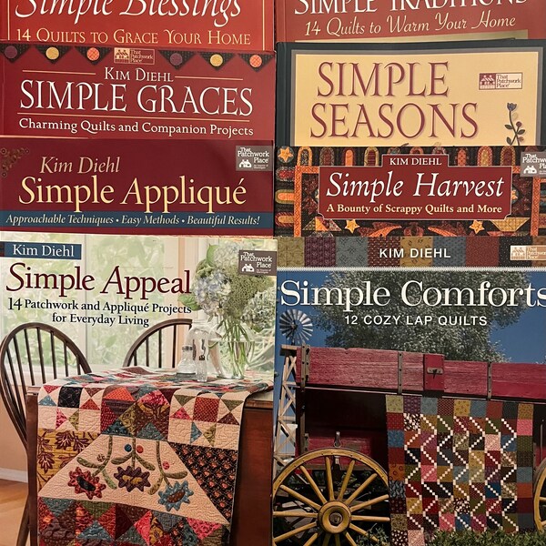 Kim Diehl Quilt Book - Etsy UK