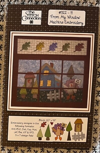 The Stitch Connection From My Window Machine Embroidery#322 Set of 12 ...