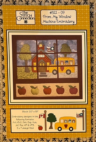 The Stitch Connection From My Window Machine Embroidery322 Set of 12 - Etsy
