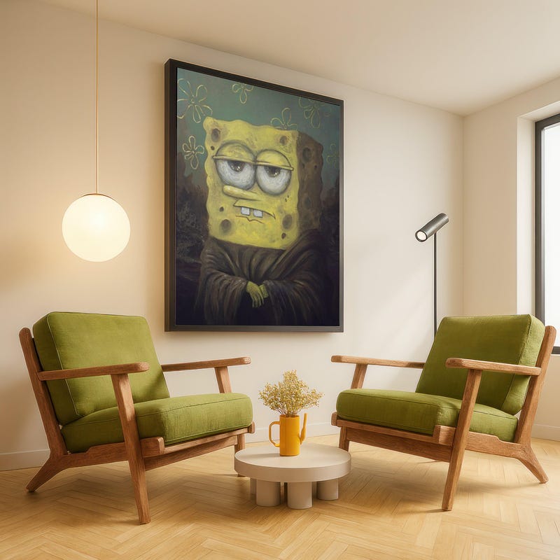 Spongebob Frame - Etsy