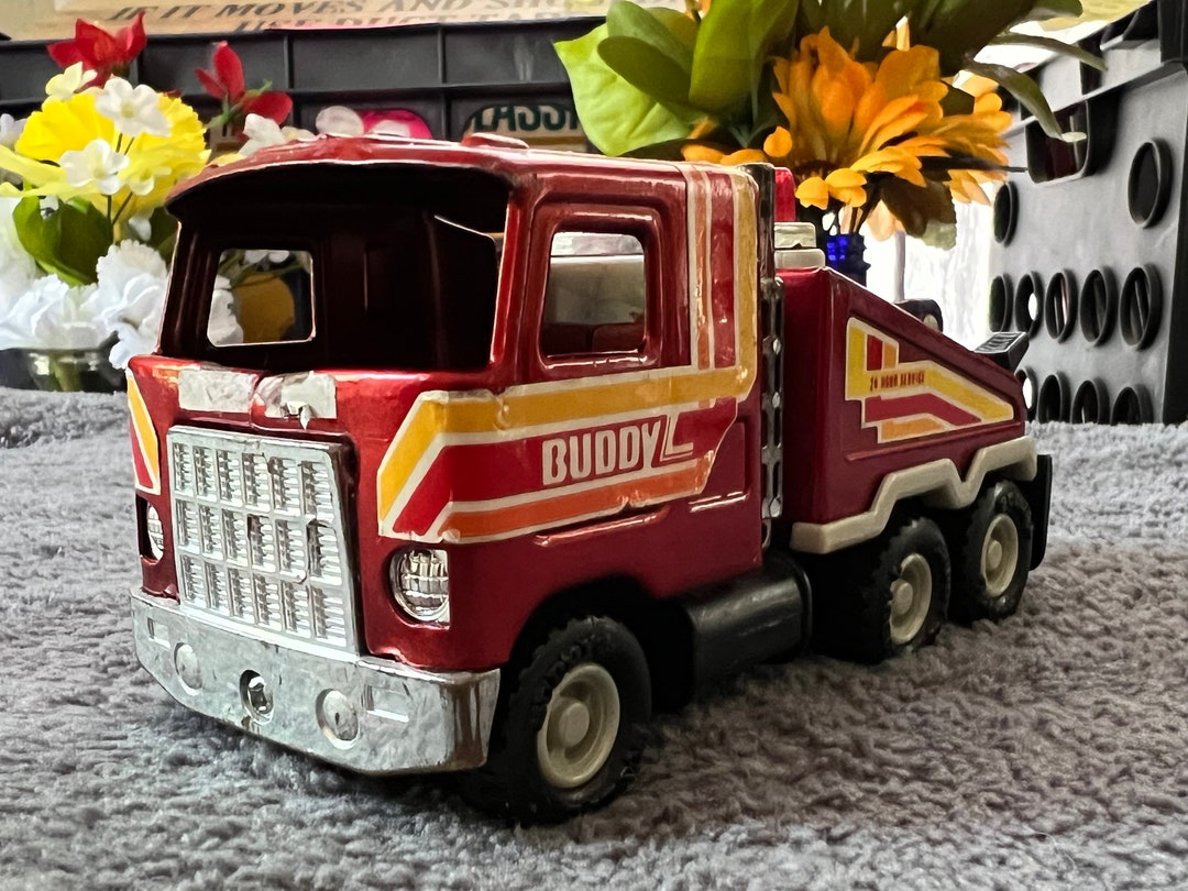 Vintage 1980 Buddy L Cab Over Tow Truck - Etsy