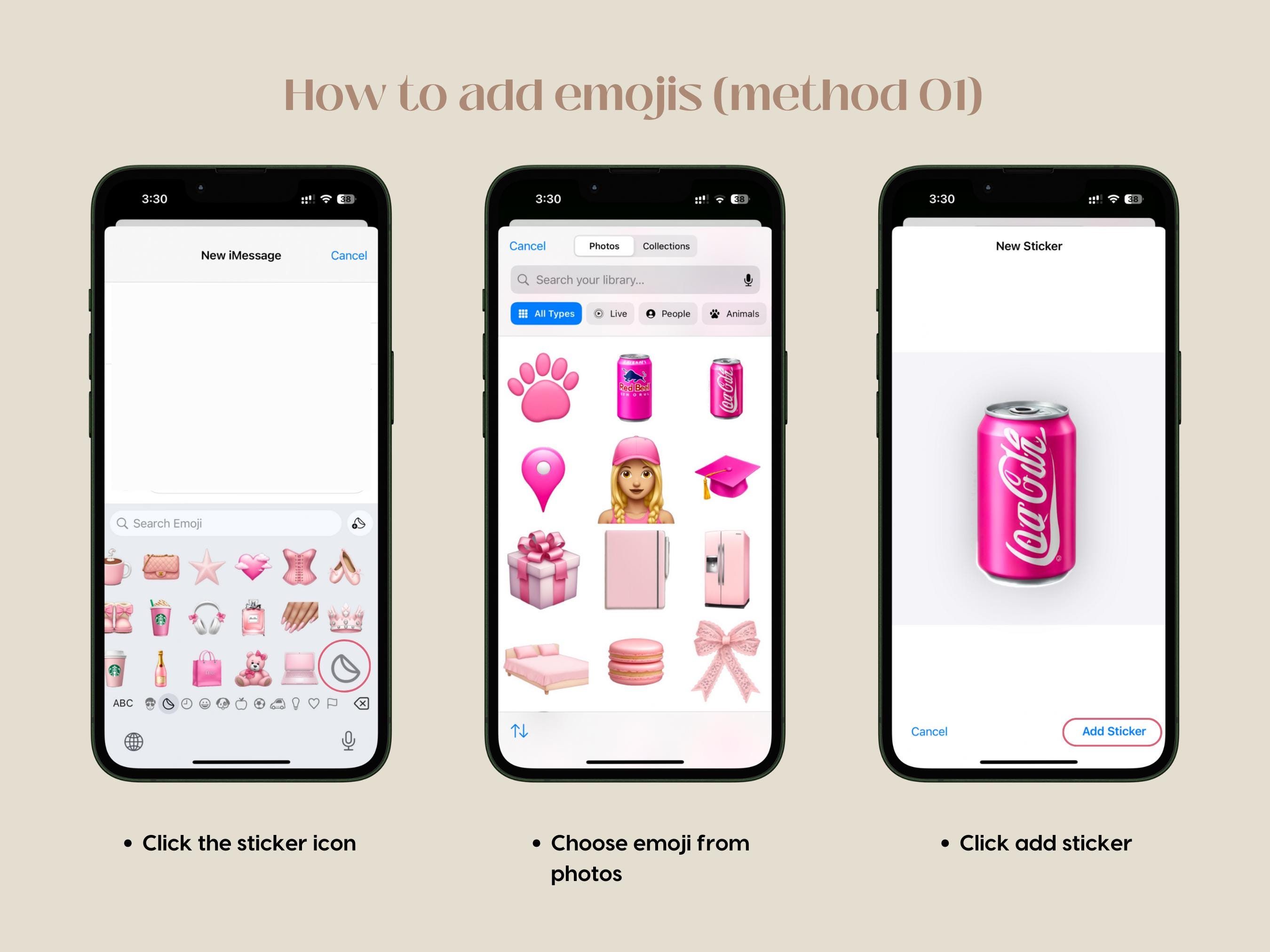 100 Ios 18 Cozy Beige Emoji Pack Soft Aesthetic iPhone Emoji Set Cozy ...