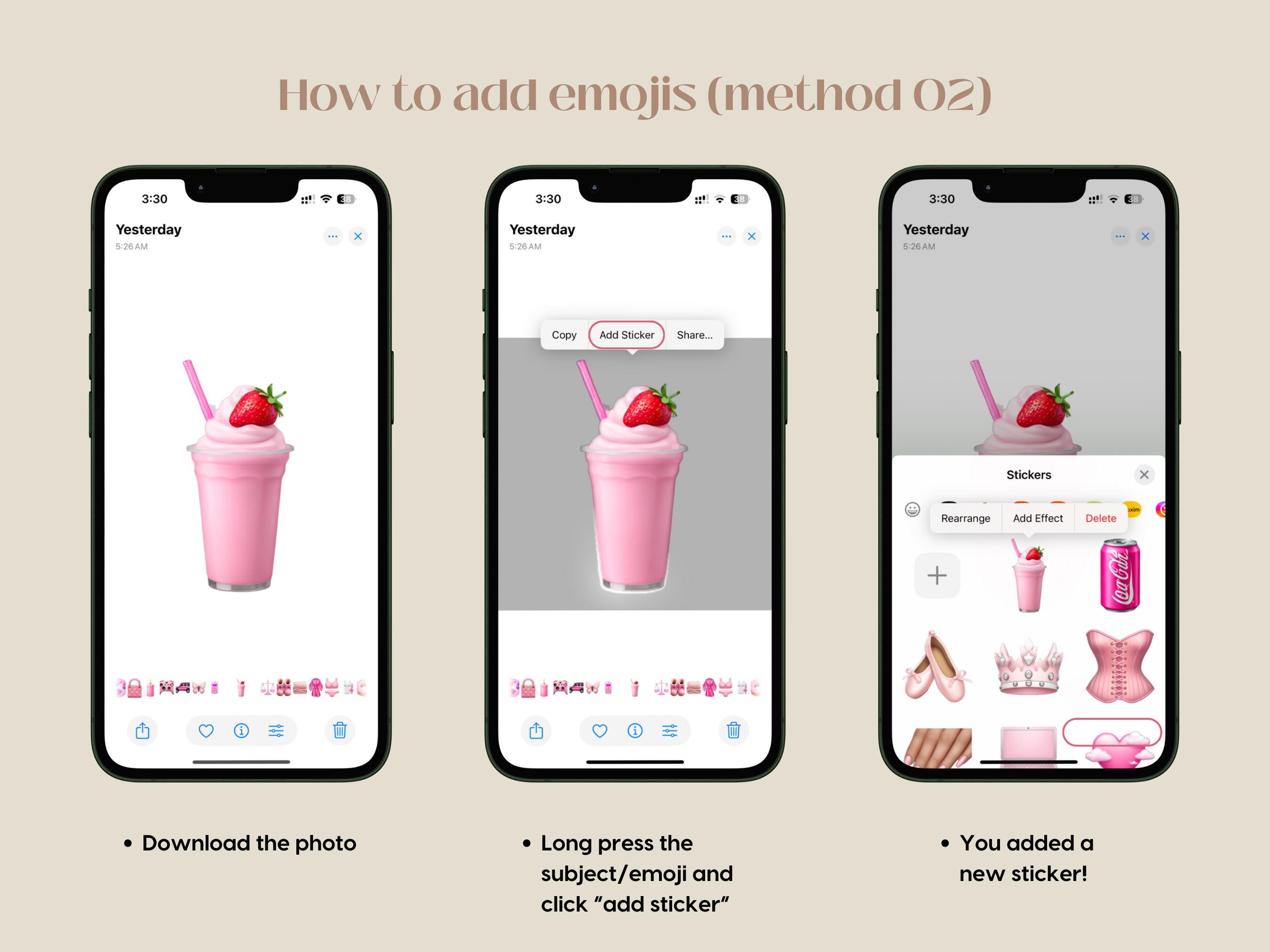 100 Ios 18 Cozy Beige Emoji Pack Soft Aesthetic iPhone Emoji Set Cozy ...