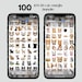 100 Ios 18 Cat Emoji Pack Cute Aesthetic iPhone Emoji Set for Cat ...
