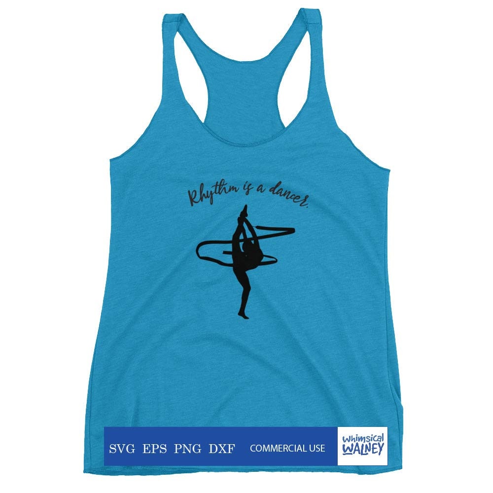 Rhythm is a Dancer SVG, Rhythmic Gymnast, Gymnastics, Dancing, Dancer ...