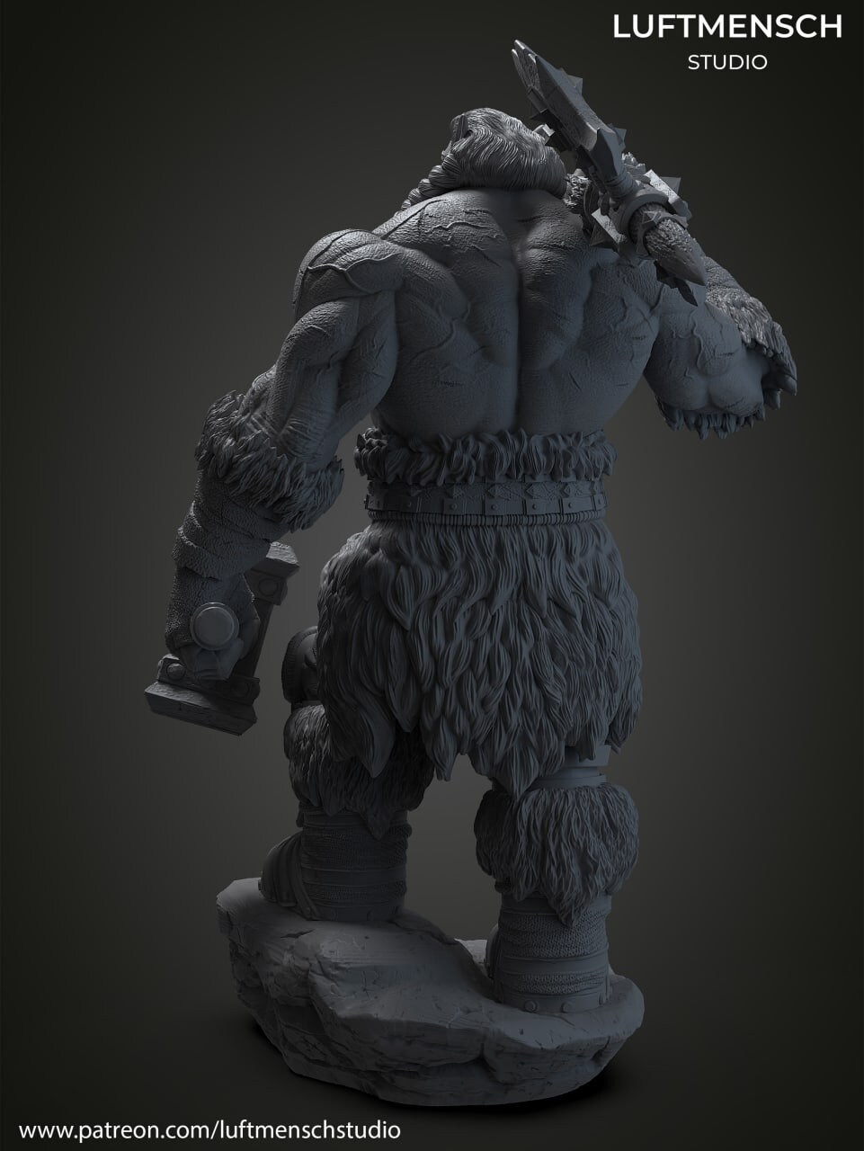 Thrall Wow Figure: World of Warcraft Resin Statue,painted Unpainted ...