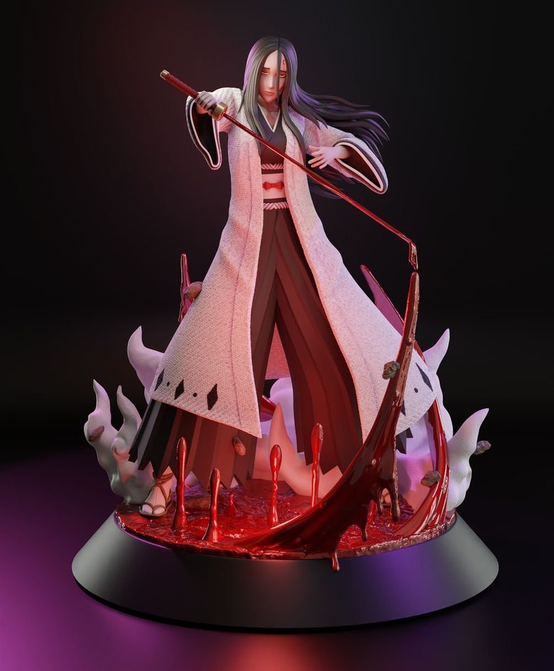 Retsu Unohana Bleach Figure, Unohana Kenpachi Figure, Anime Figure 8K ...
